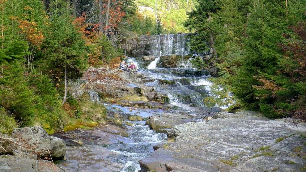 A walk along the Devil's Ditch - A small river full of artificial ...