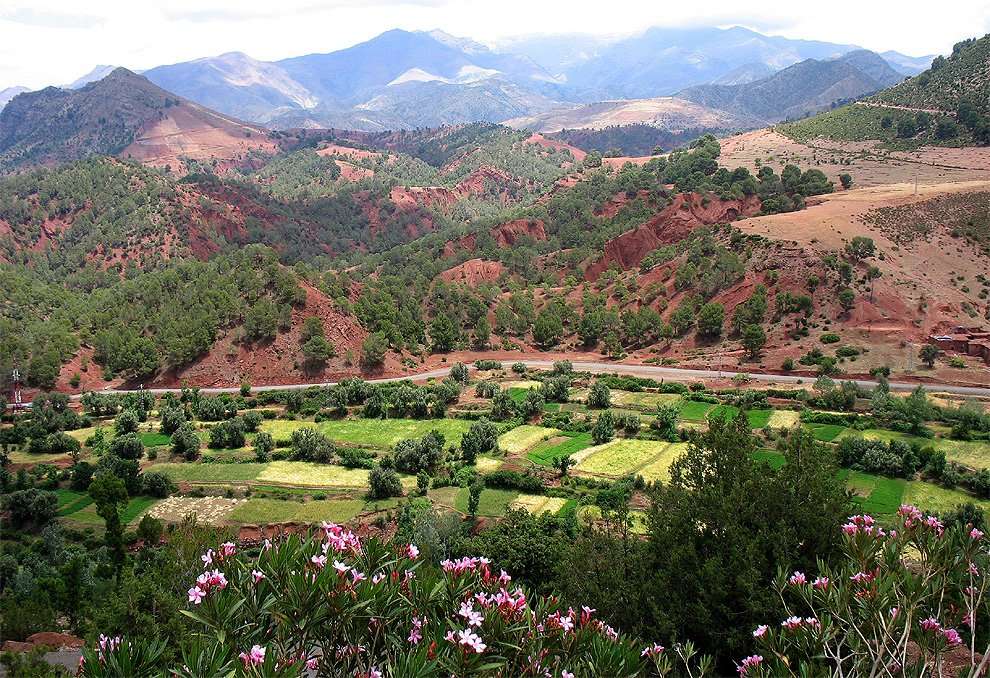 Traversée du col de Tizi-n-Tichka - De Marrakech à...