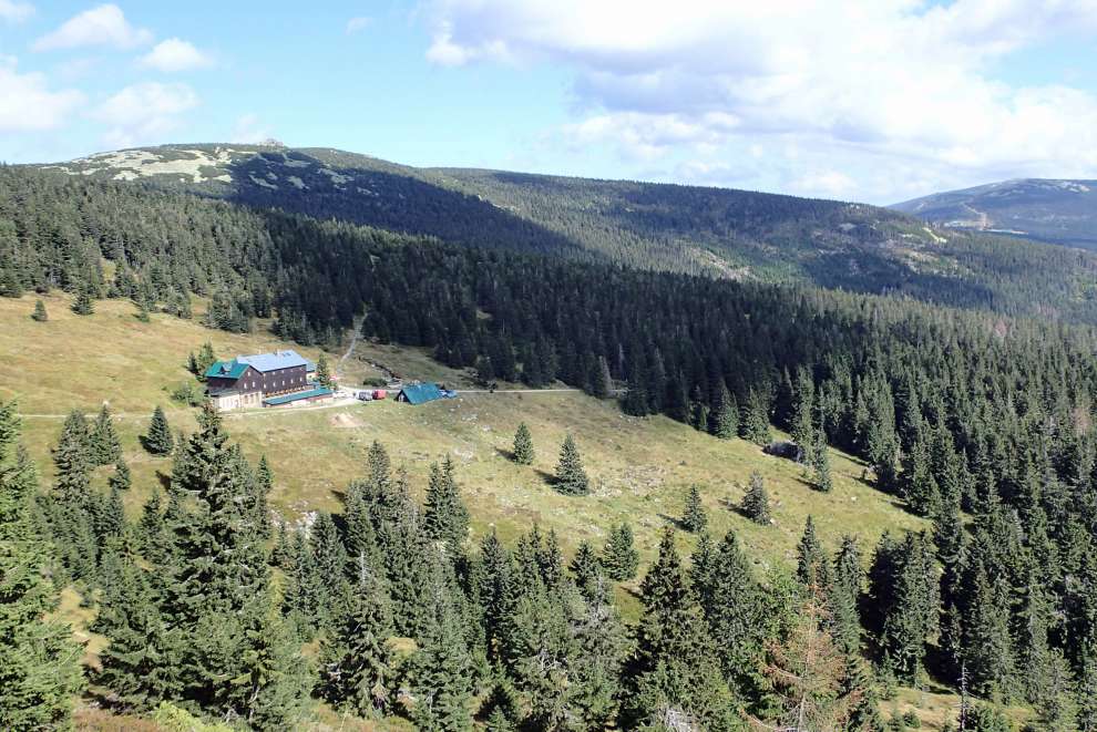 Martinova bouda - stylová bouda, která dala jméno Martině Navrátilové ...