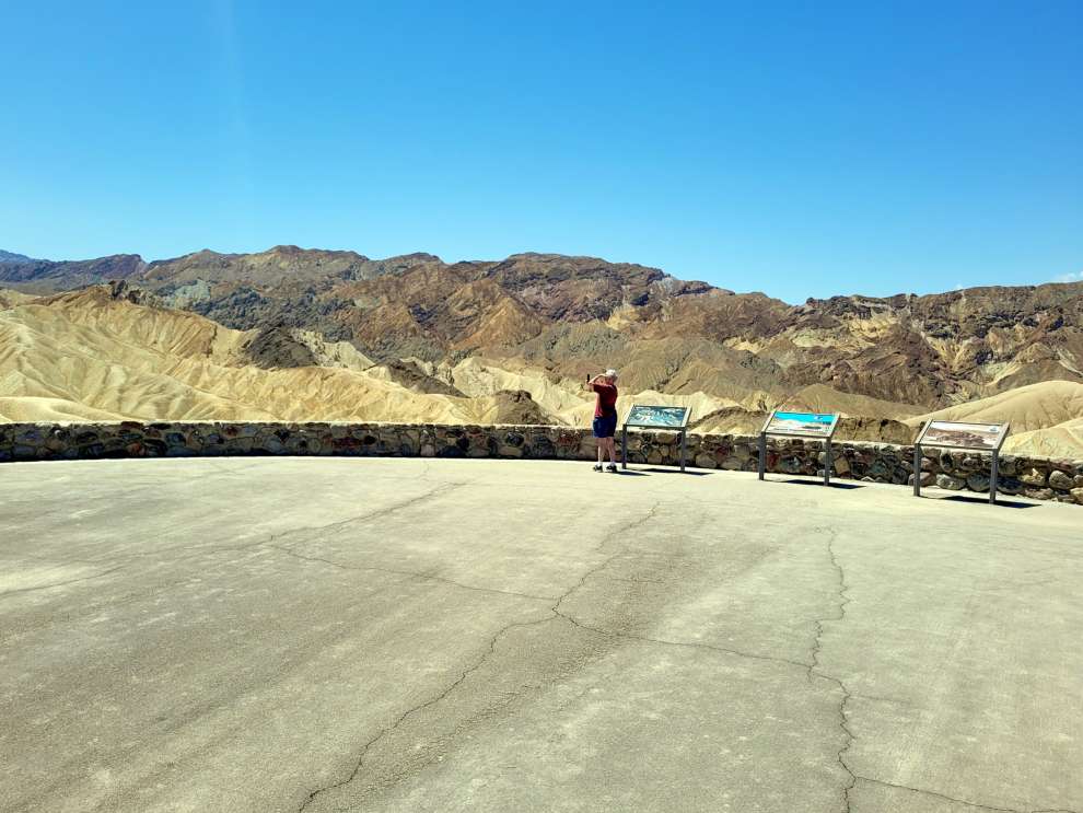 PN de la Vallée de la Mort - Zabriskie Point - Belle vue...
