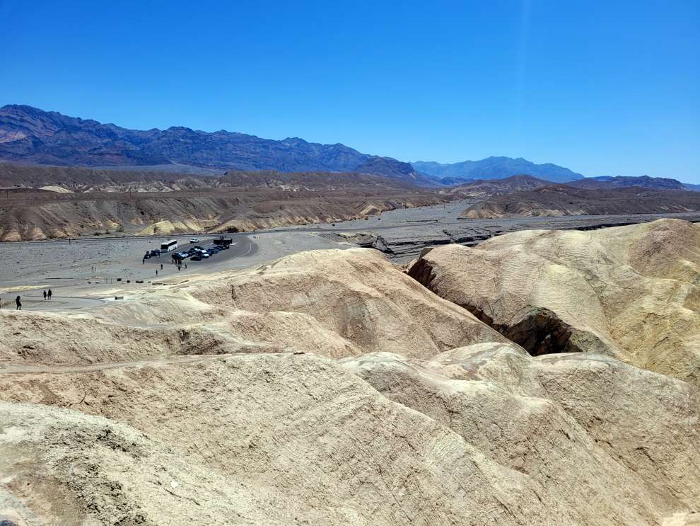 PN de la Vallée de la Mort - Zabriskie Point - Belle vue...