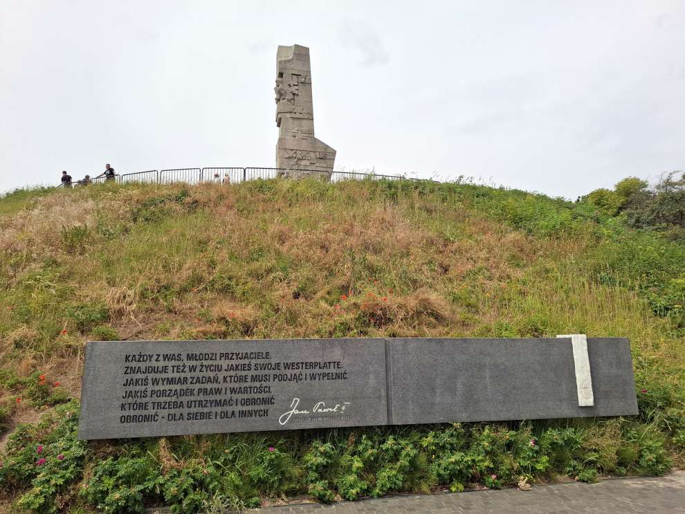Gdansk - Westerplatte - The peninsula where World War II began