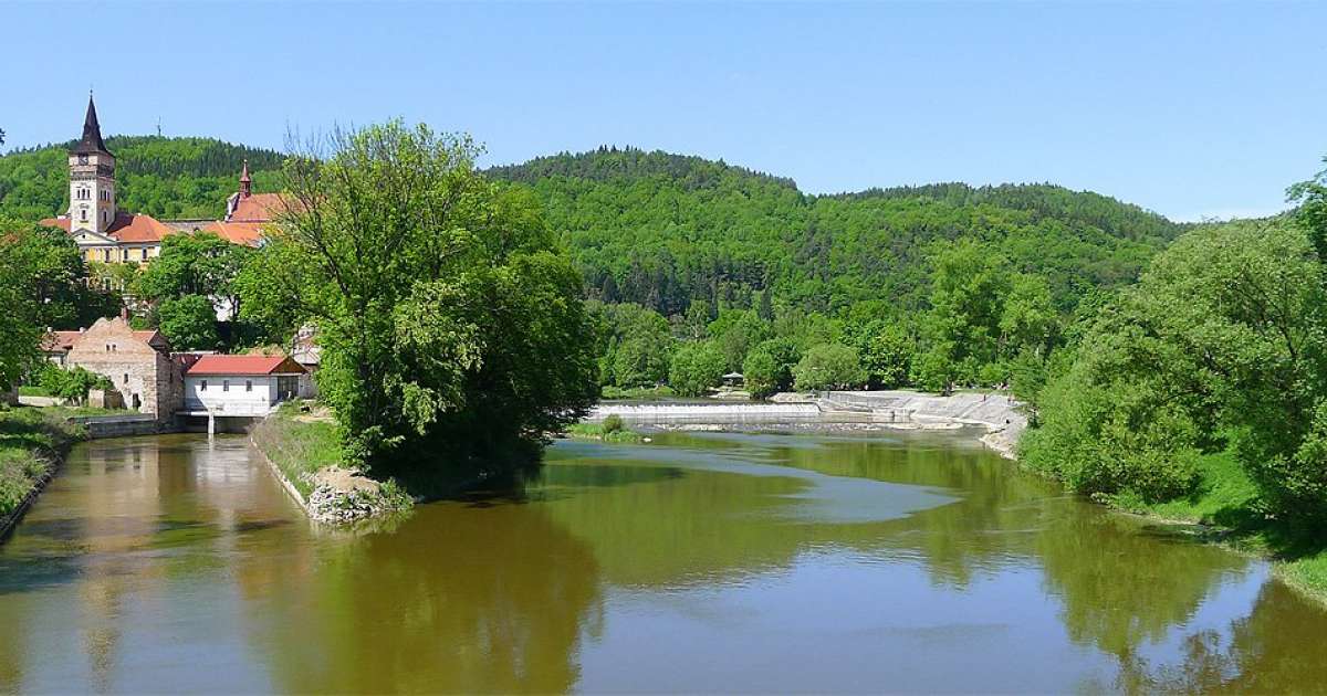 Walk around Sazava monastery - Center of slavic education